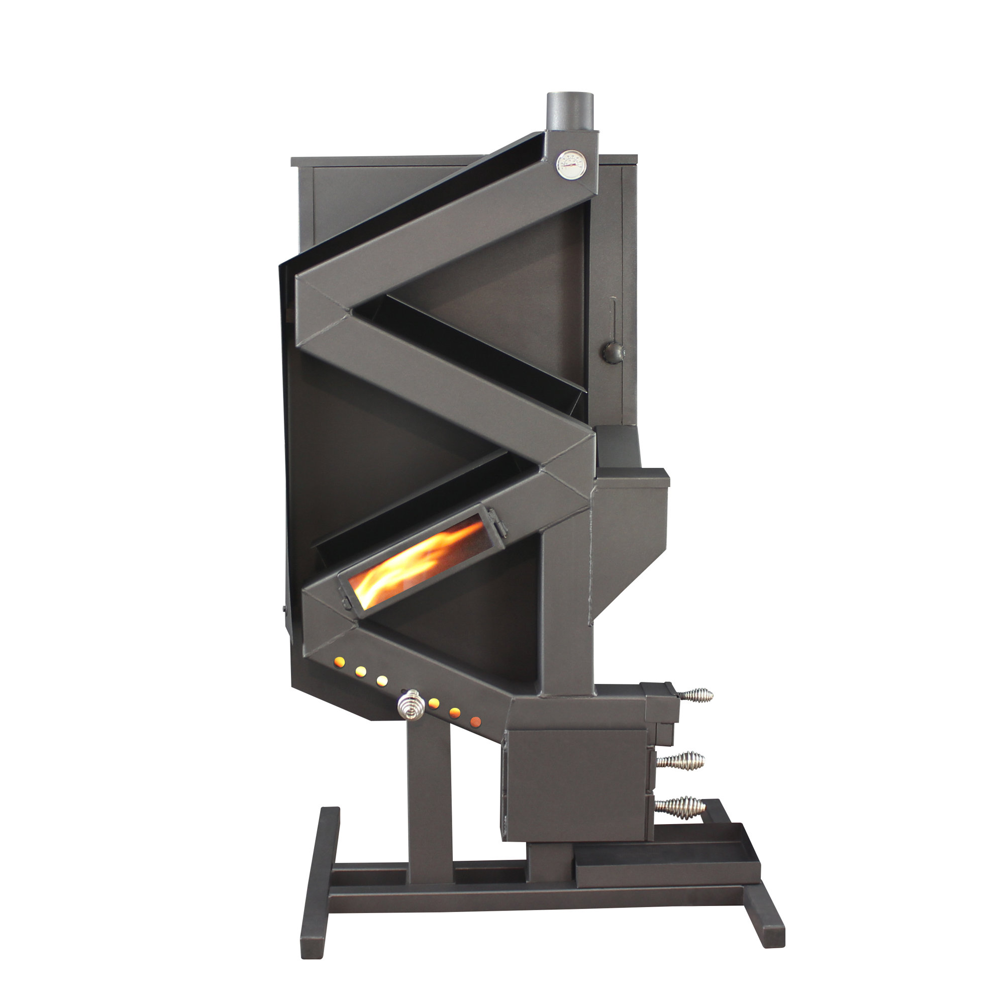 Us Stove Wiseway 2000 Sq Ft Direct Vent Pellet Stove Wayfairca